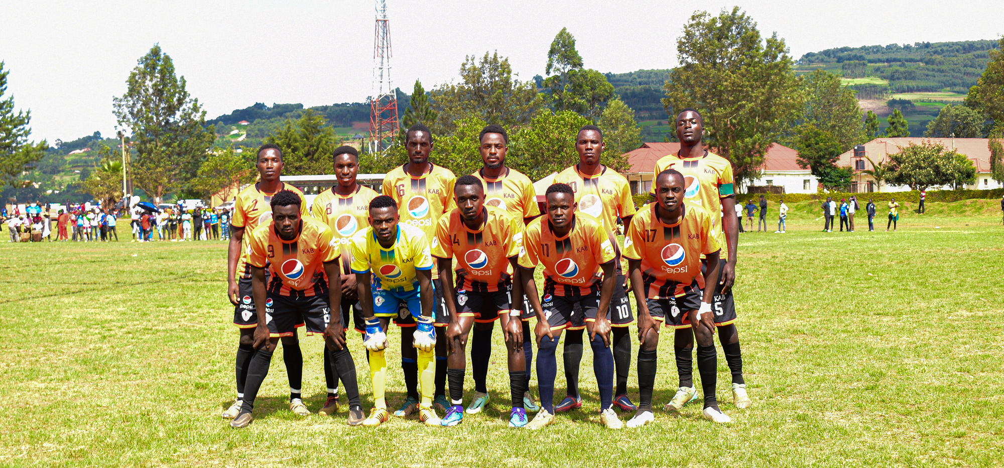 It's 1-1 as KAB hosts Uganda Martyrs University in the Pepsi University ...